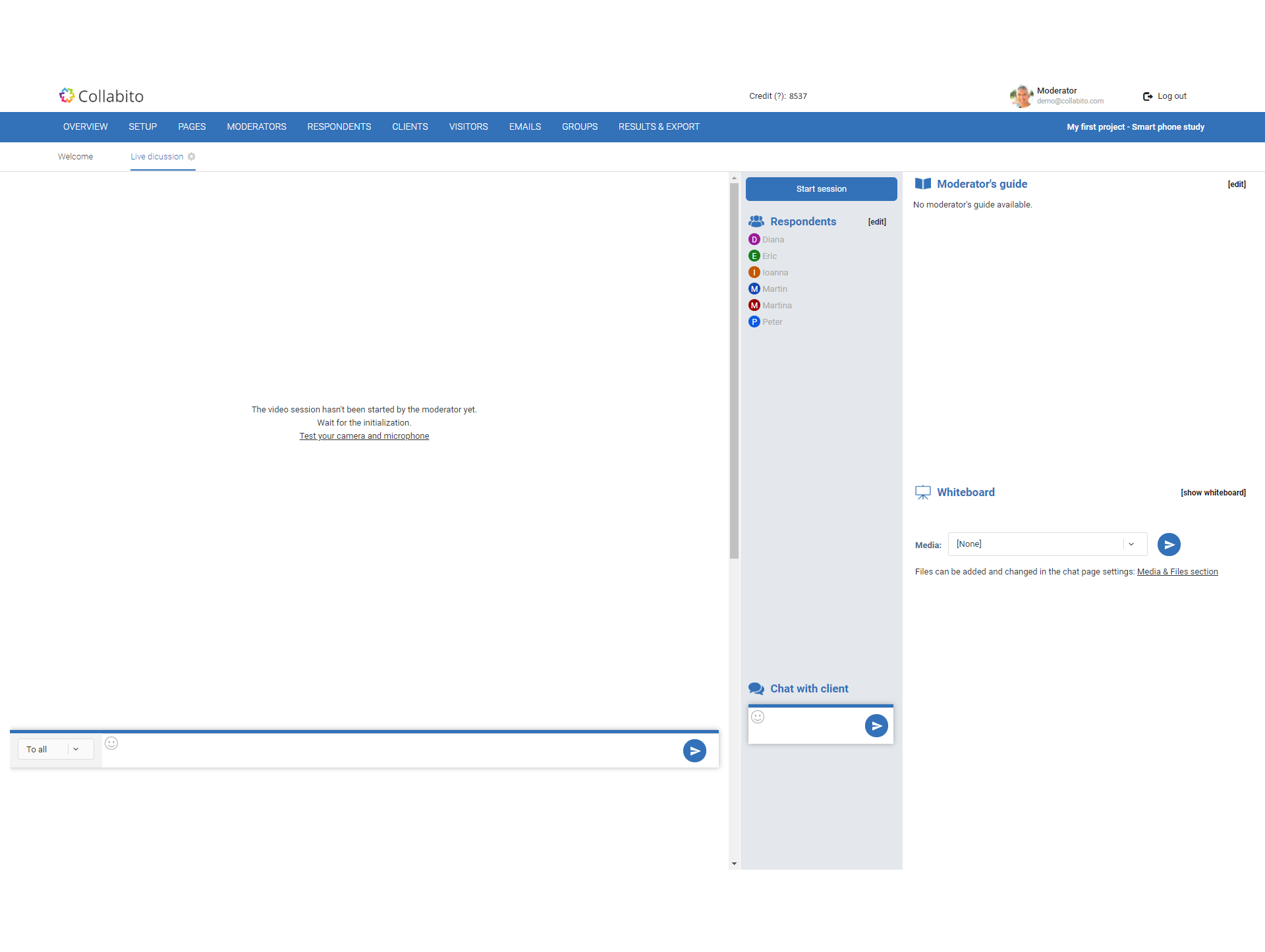 Tutorial for Moderators: Video Focus Group - Quallie